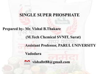 Superphosphate | PPTX