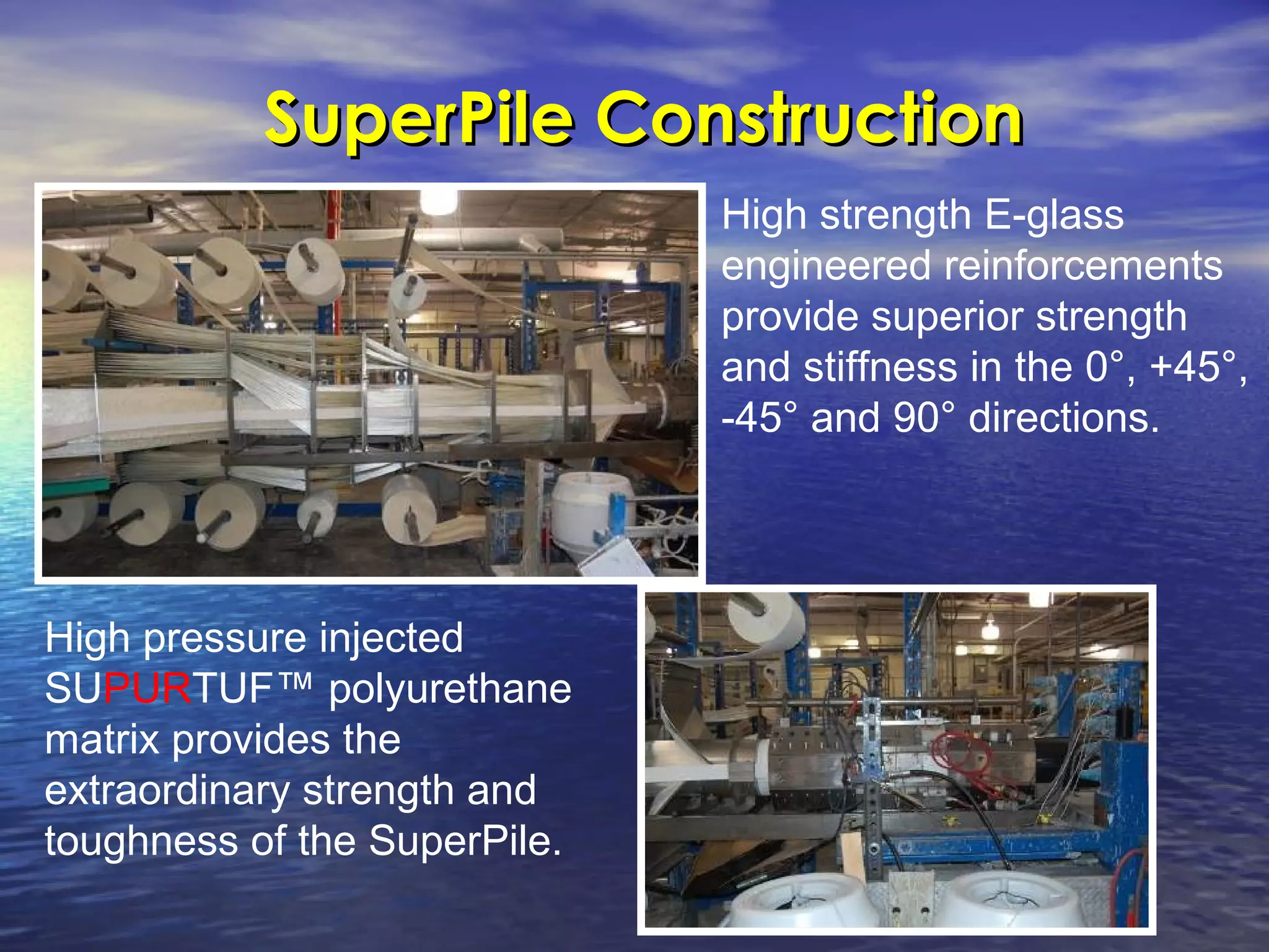 Creative Pultrusions, Inc. SuperPile Marine Products | PPT