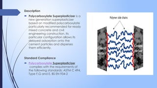 Super Plasticizer Admixture for Concrete | PPT