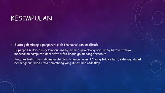 Superposisi gelombang harmonik | PPTX