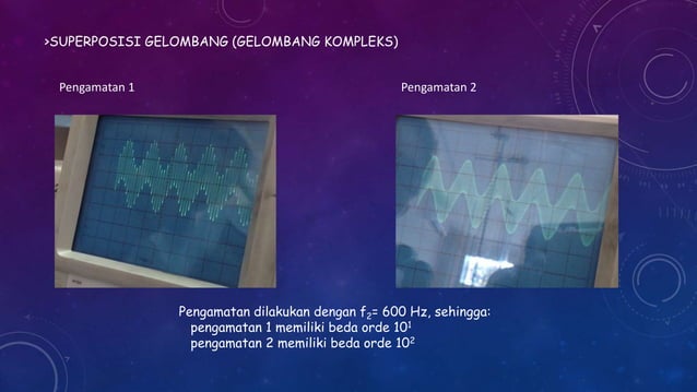 Superposisi gelombang harmonik | PPTX