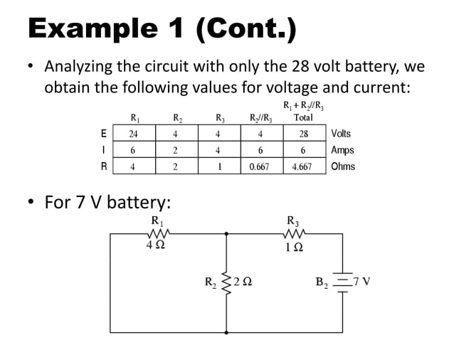 Superposition Of Ac And Dc Sources Pptx Physics Science