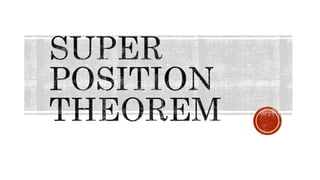 superposition theorem power point presentation | PPTX