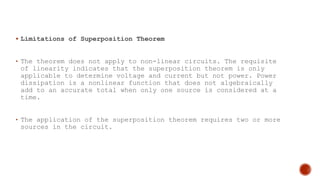 superposition theorem power point presentation | PPTX