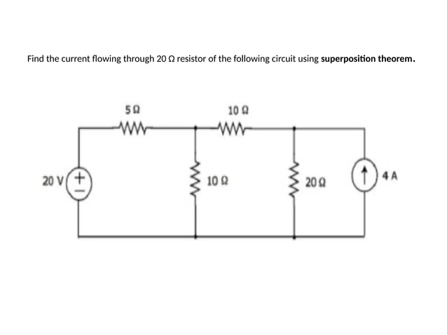 superposition-theorem electrical electrical | PPT