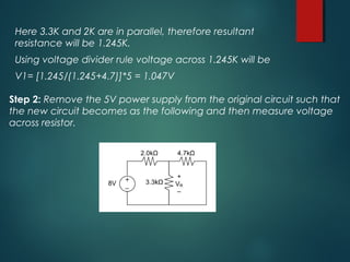 Superposition and norton Theorem | PPT