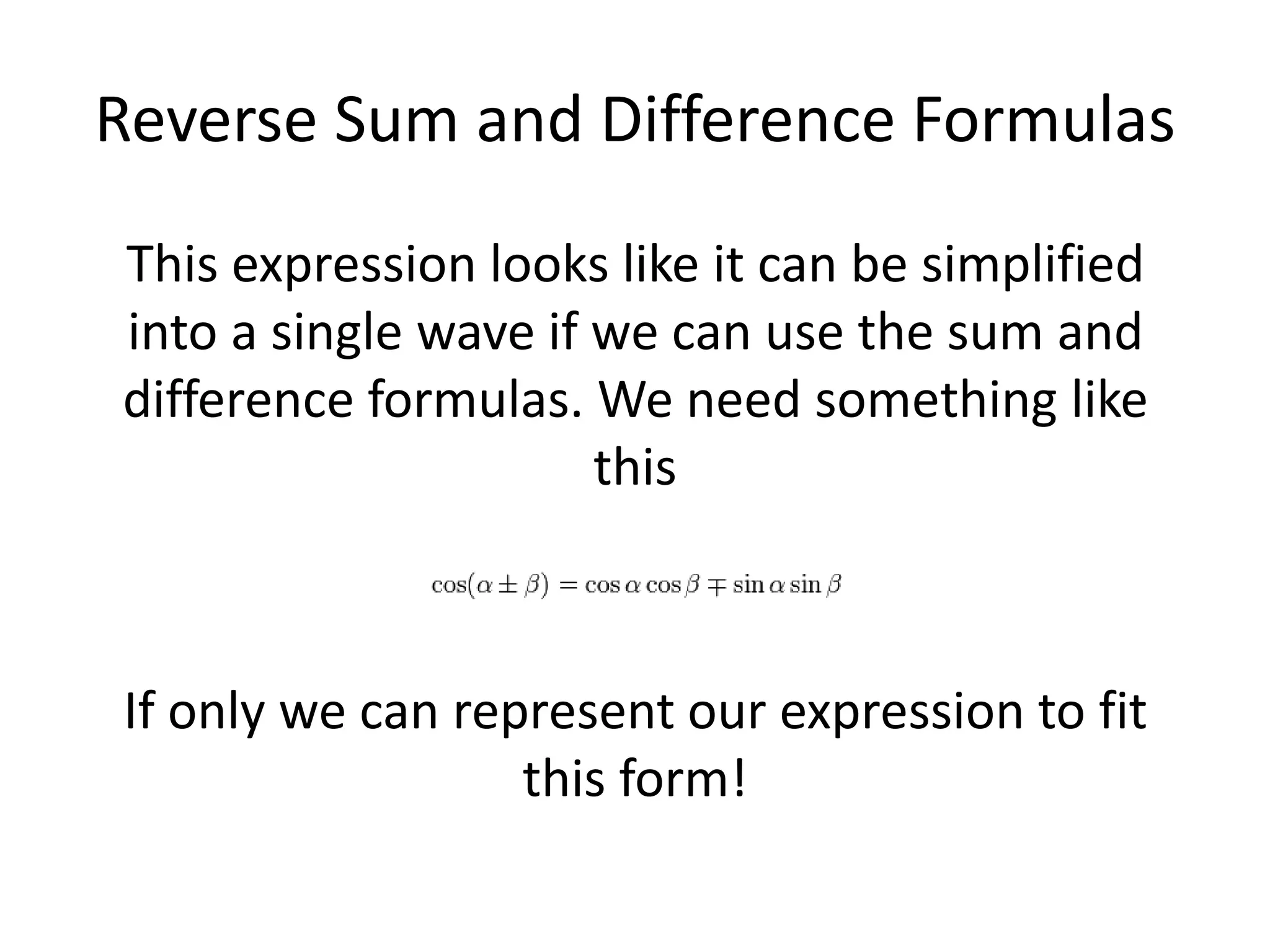 Superposition of Collinear Harmonics | PPT Superposition of Collinear Harmonics | PPT