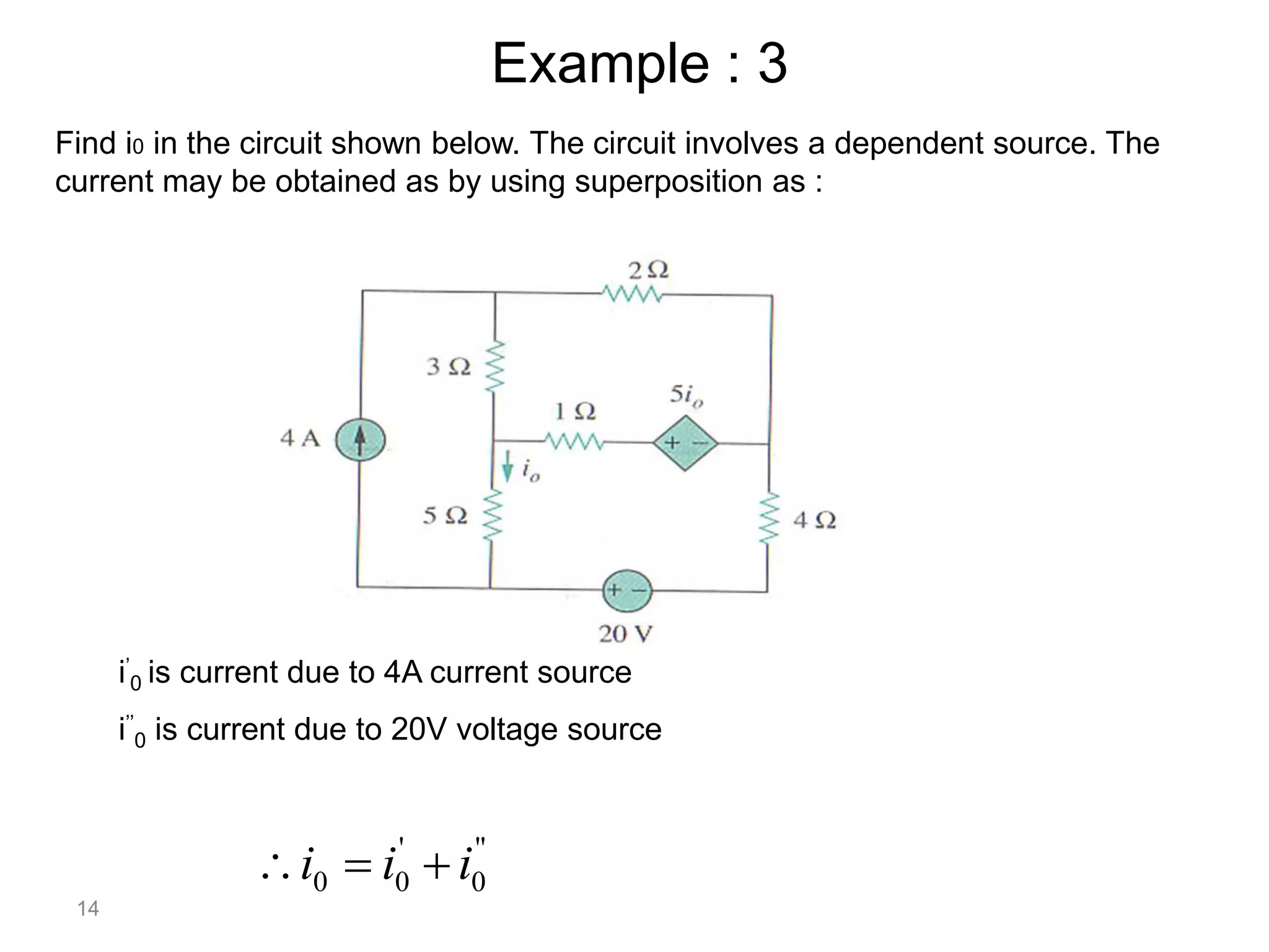 Superposition Theorem Pptx Physics Science