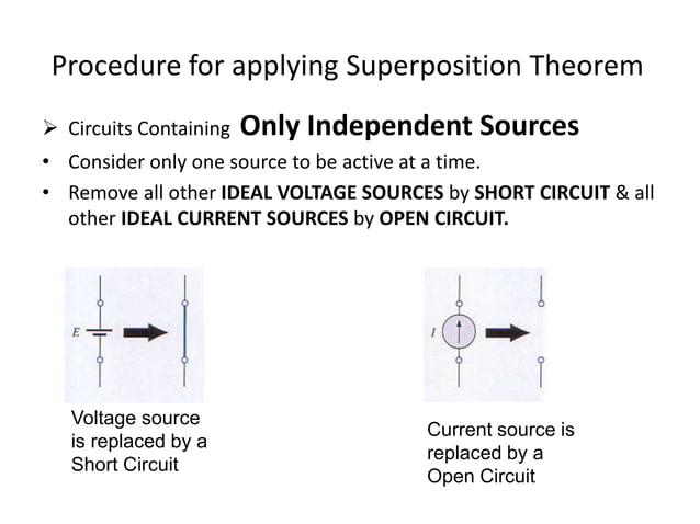Superposition theorem | PPTX | Physics | Science