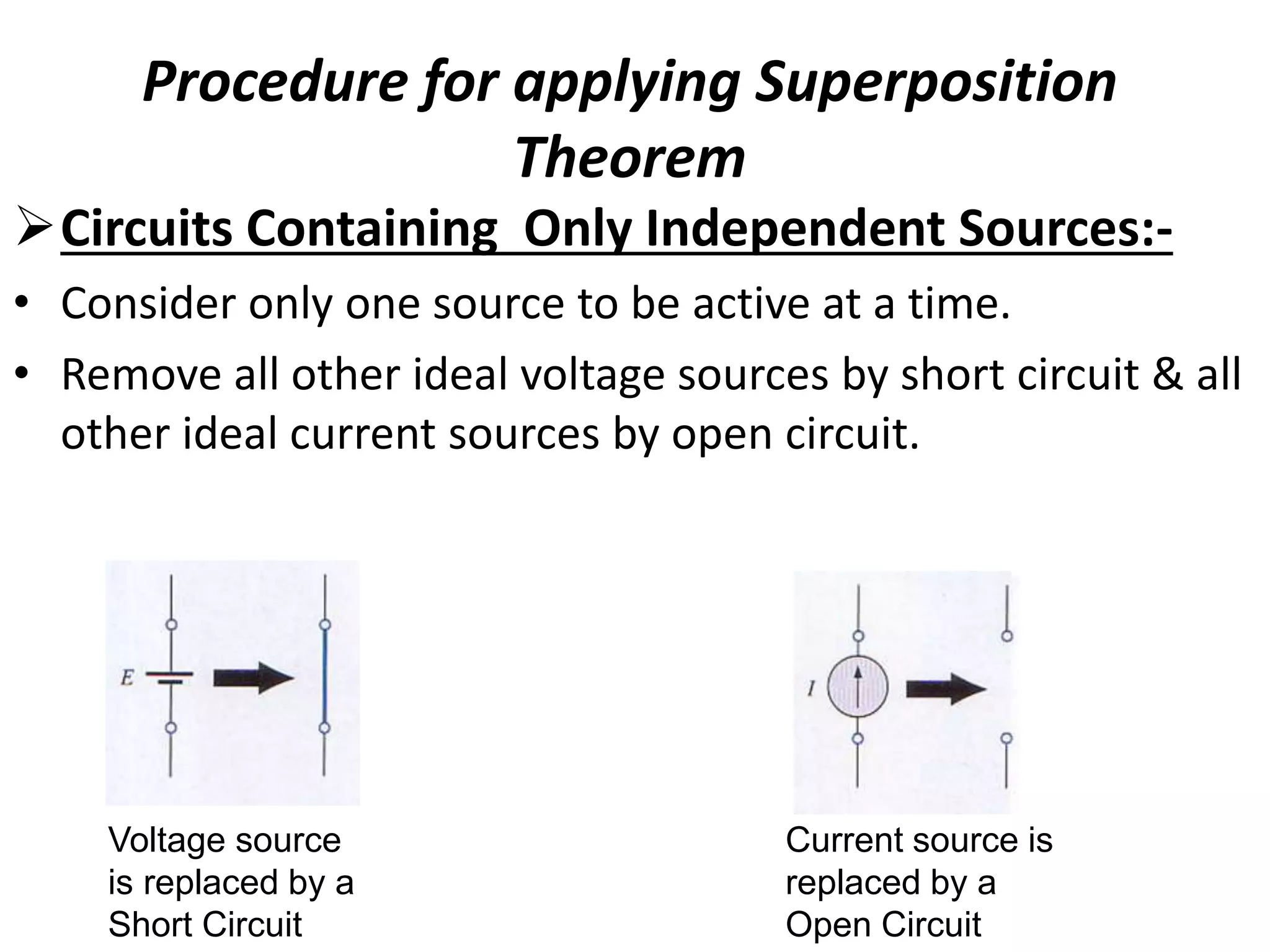 Superposition Theorem Pptx