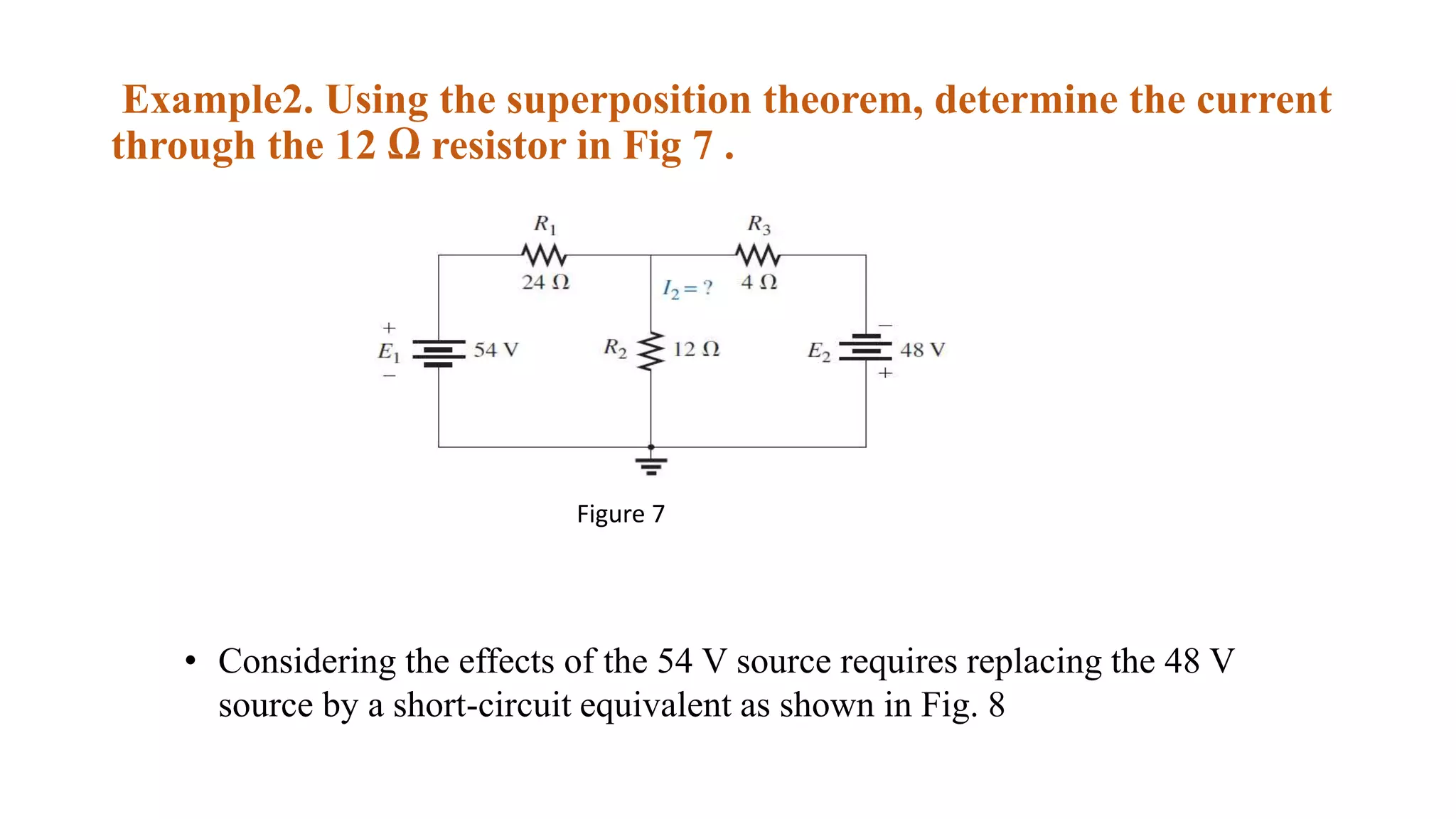 Superposition theorem | PPTX | Computer Networking | Computing