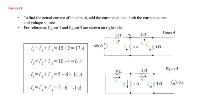 Superposition theorem | PPTX | Computer Networking | Computing