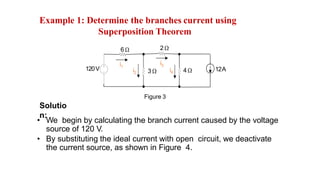 Superposition theorem | PPTX | Computer Networking | Computing