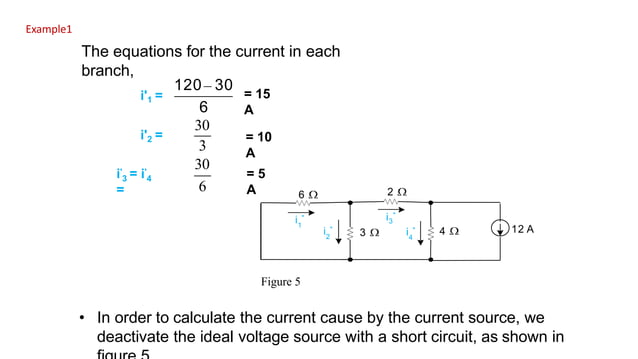 Superposition theorem | PPTX | Computer Networking | Computing