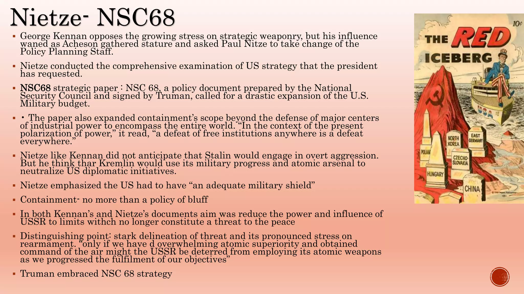 The Korean War and Grand Strategy of US | PPTX