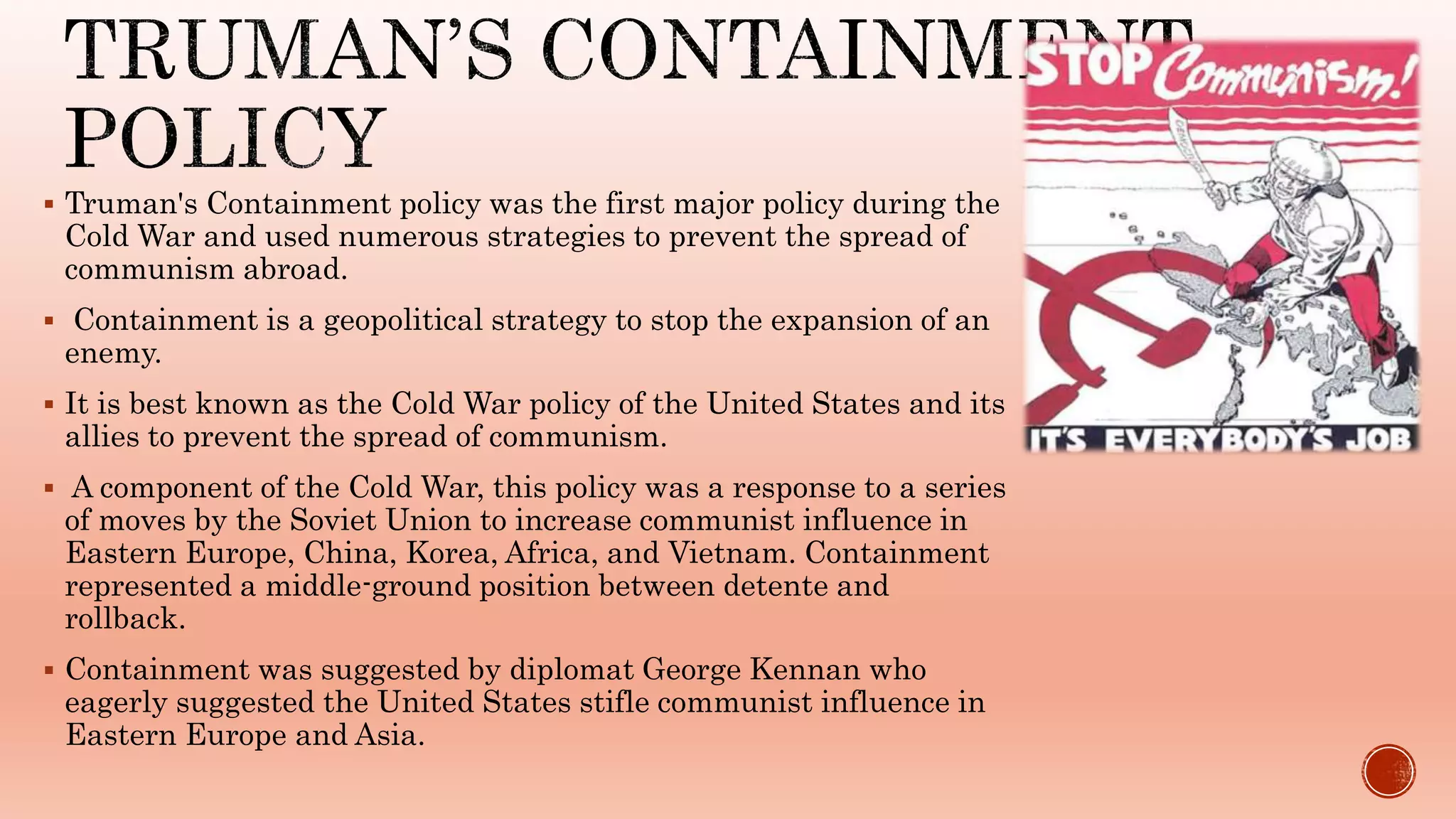 The Korean War and Grand Strategy of US | PPTX