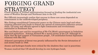 The Korean War and Grand Strategy of US | PPTX