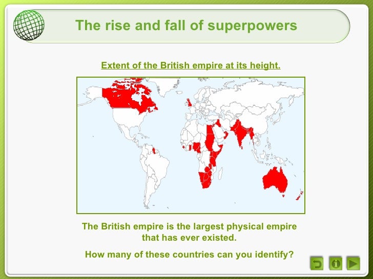 Superpowergeographies