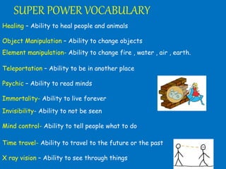 If I had a super power | PPTX