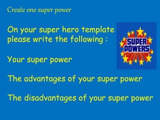 If I had a super power | PPTX