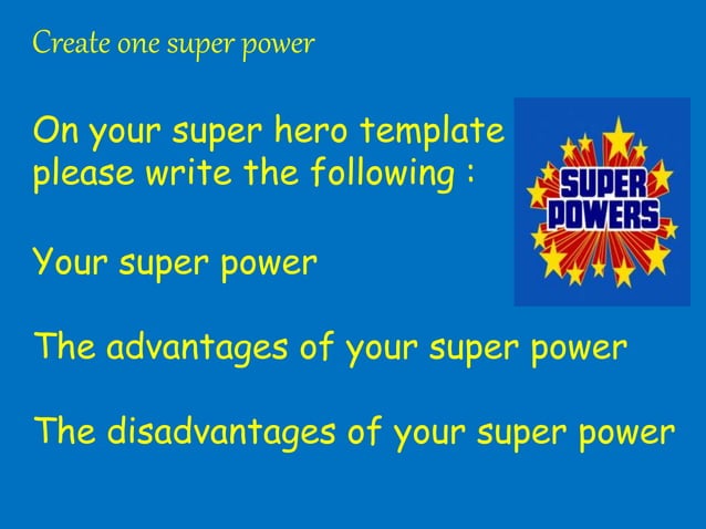 If I had a super power | PPTX