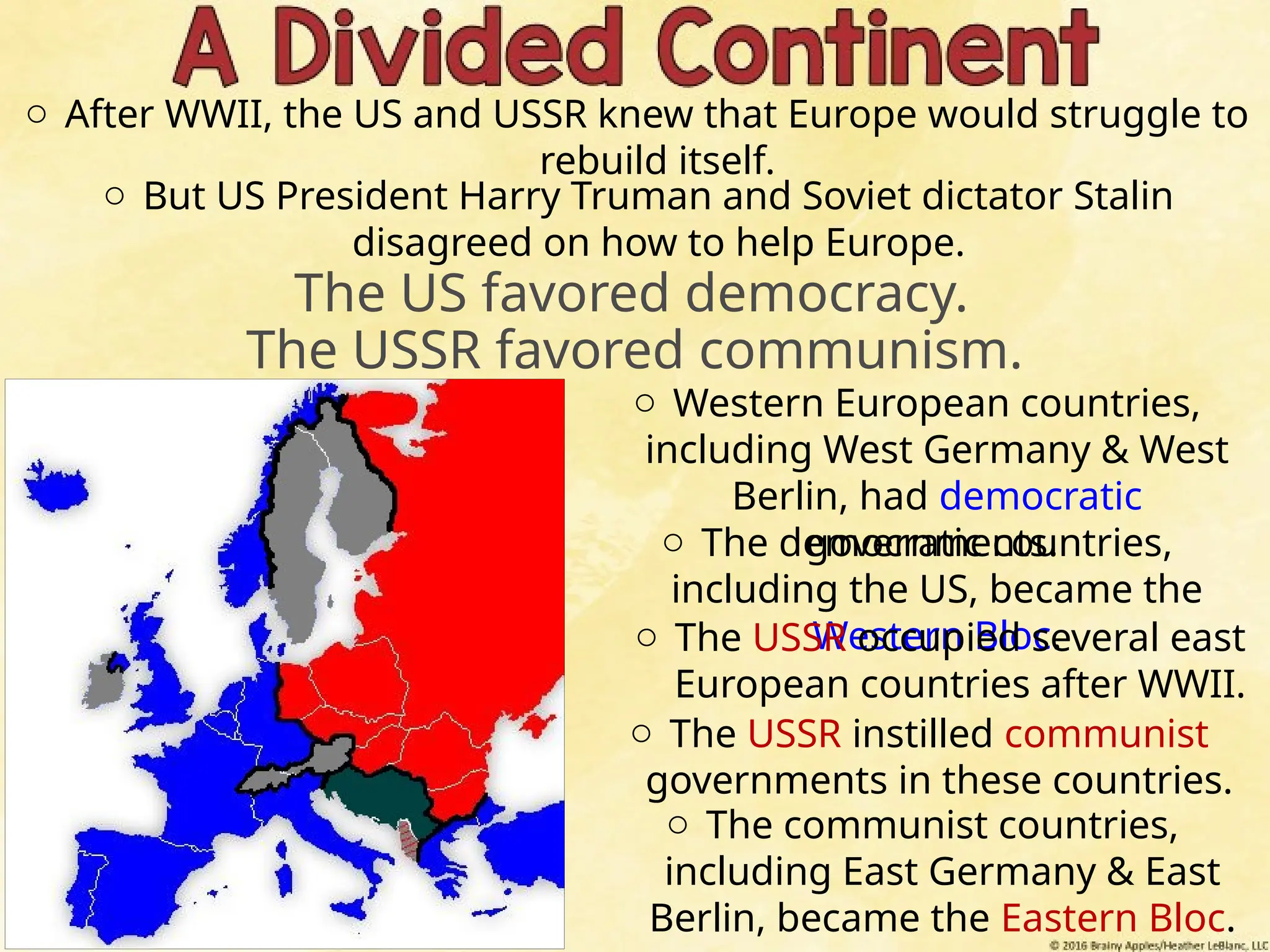 Superpowers: A Cold War Presentation 9-12 | PPT