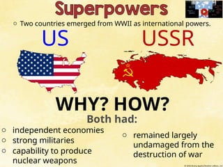 Superpowers: A Cold War Presentation 9-12 | PPT