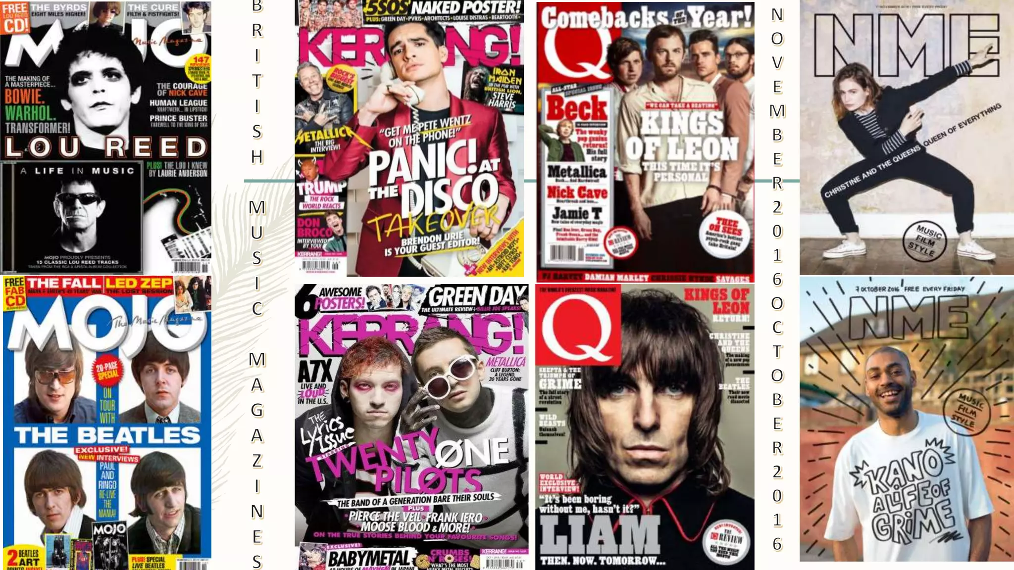 Music Magazine Analysis | PPT