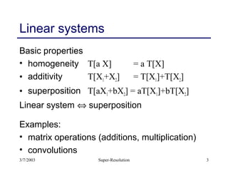 Super Resolution in Digital Image processing | PPT | Digital Audio ...