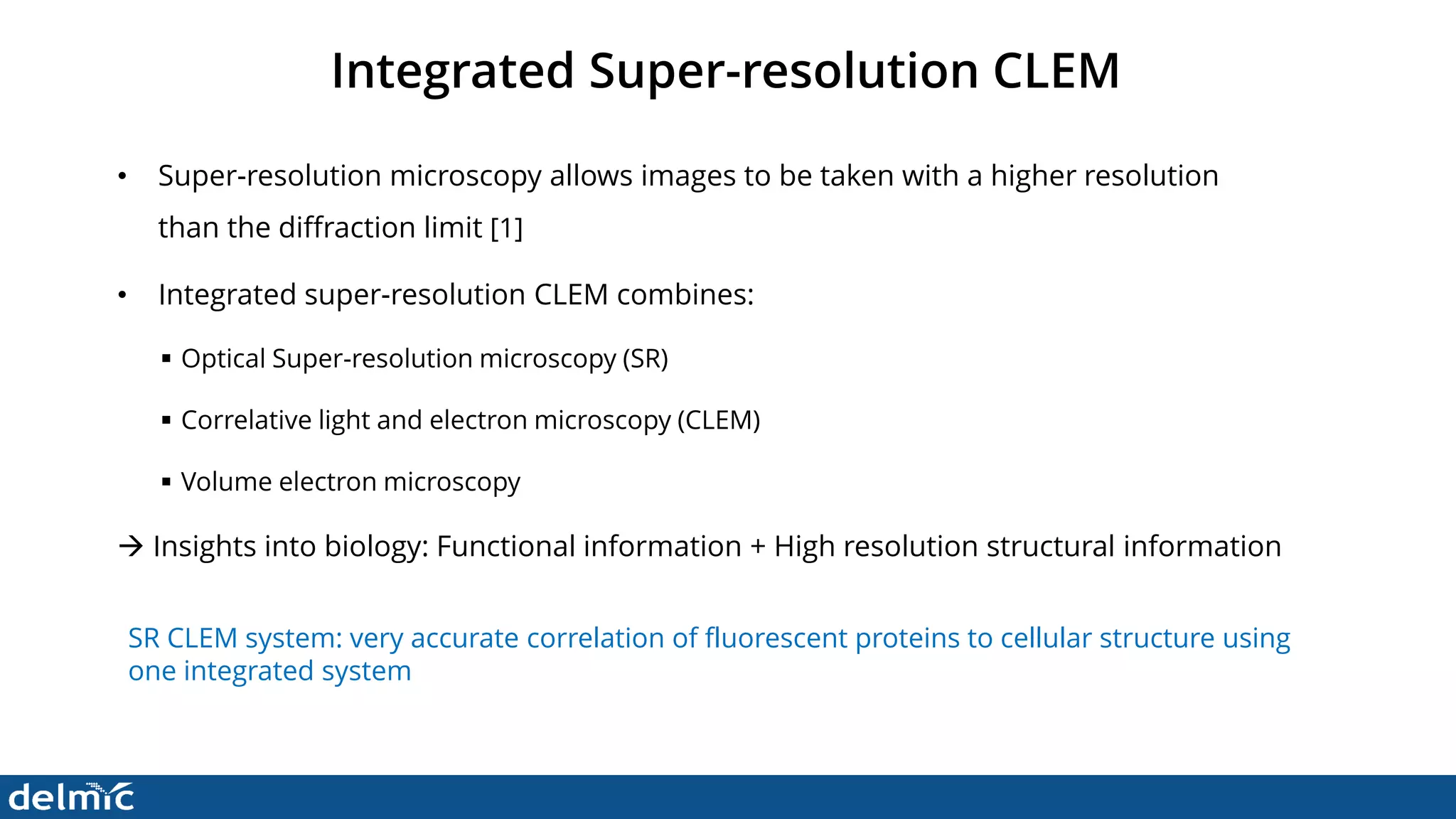 Superresolution Correlative Light and Electron Microscopy - DELMIC | PDF