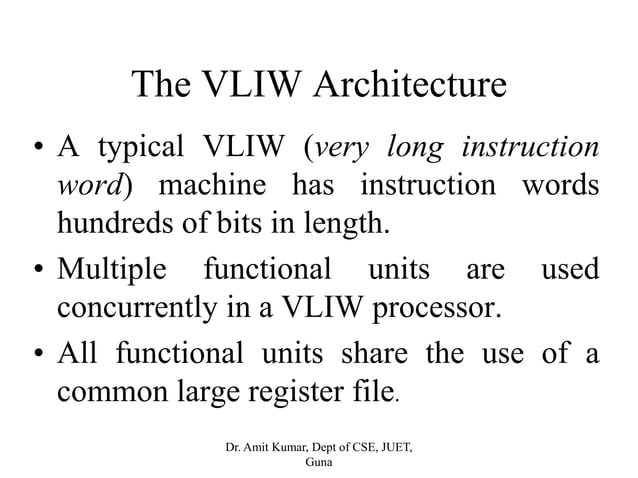 Superscalar And Vliw Architectures Pdf Programming Languages Computing