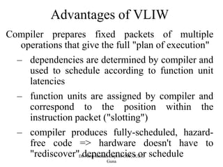 Superscalar and VLIW architectures | PDF | Programming Languages | Computing
