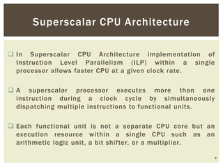 Superscalar Architecture_AIUB | PPTX