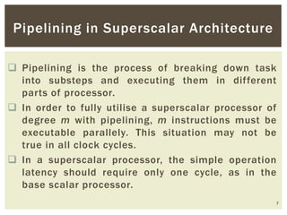 Superscalar Architecture_AIUB | PPTX