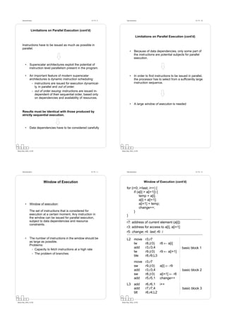 Superscalar processors | PDF