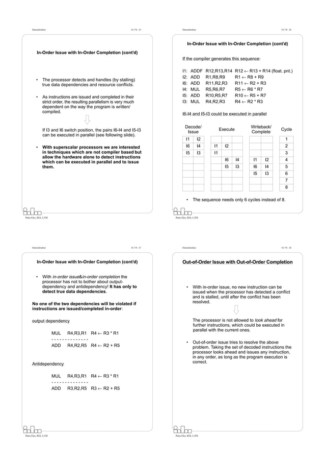 Superscalar processors | PDF | Programming Languages | Computing