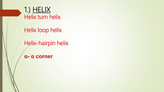Super secondary structure of protein | PPTX