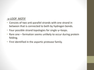 Supersecondary structure ppt | PPTX