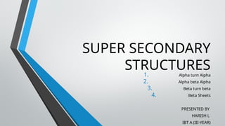 SUPER SECONDARY STRUCTURES of protein.pptx