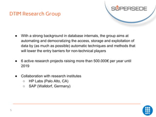 Universitat Politècnica de Catalunya in the SUPERSEDE project | PDF