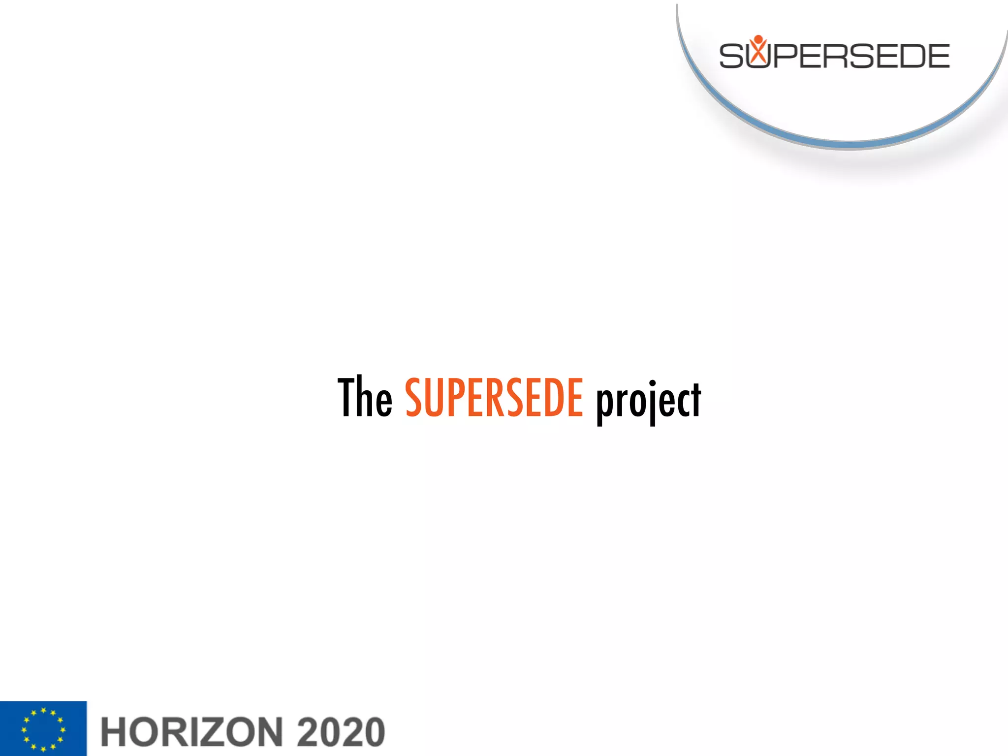 Supersede overview presentation | PDF