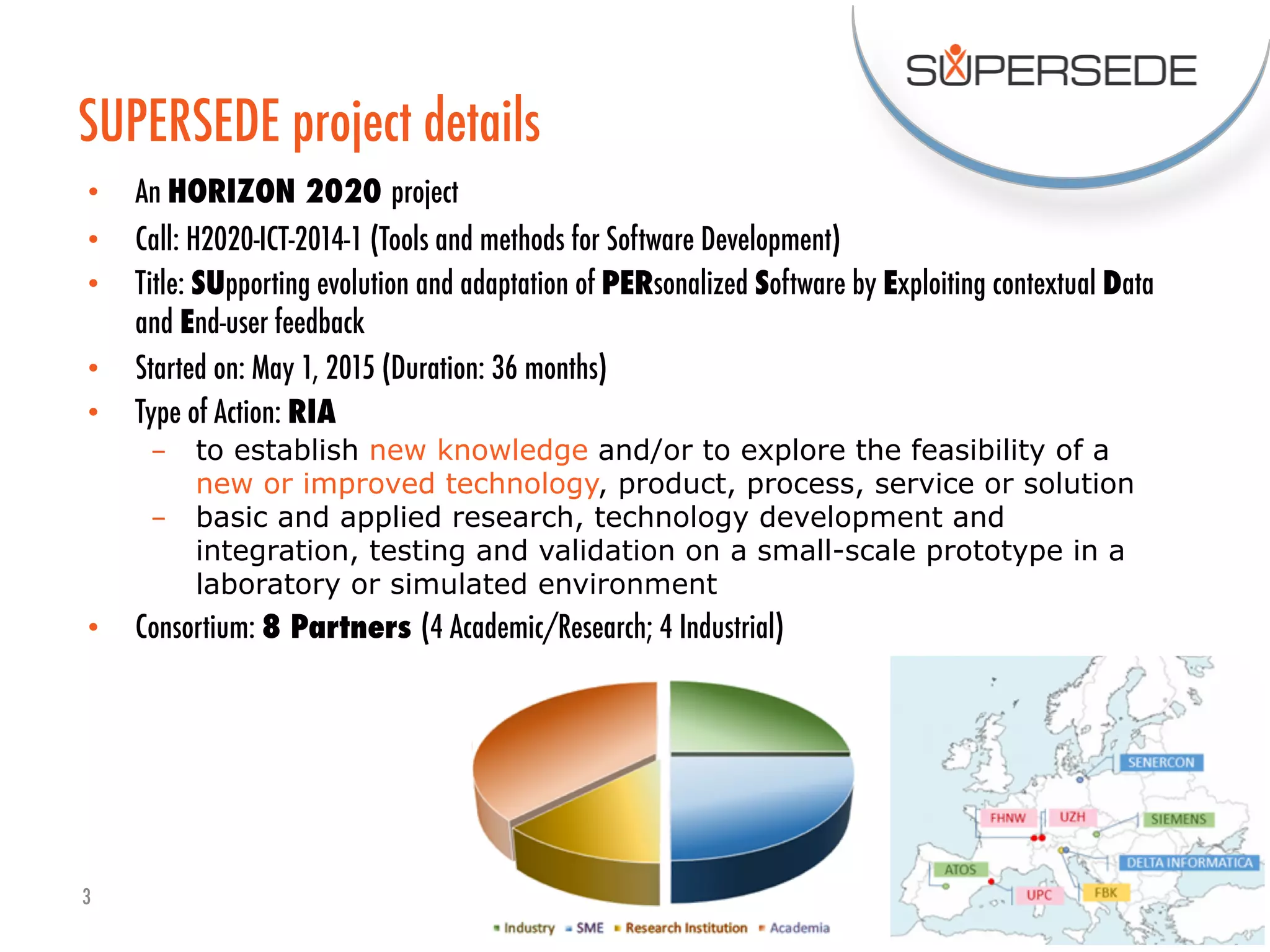 Supersede overview presentation | PDF
