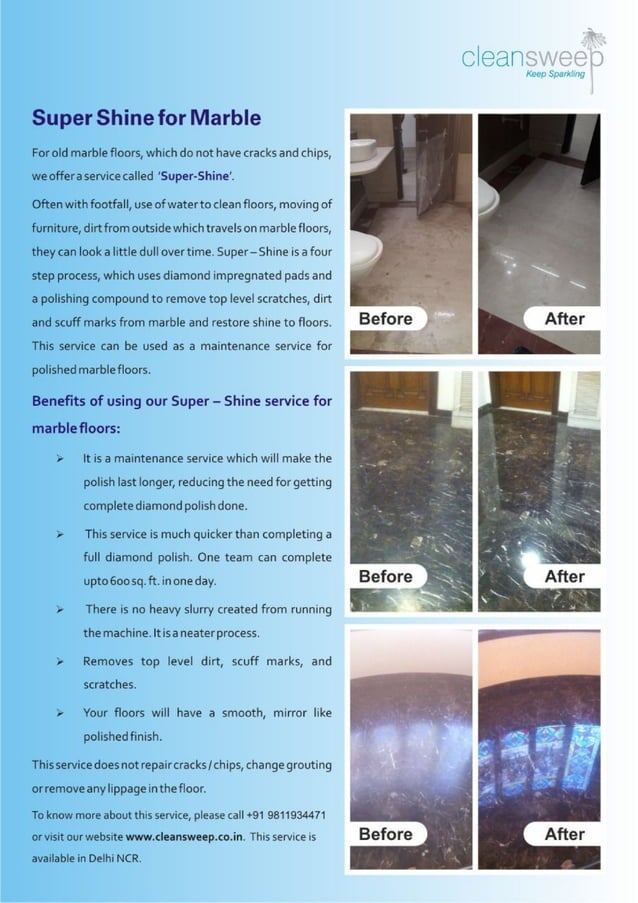 Super Shine for Marble | PDF