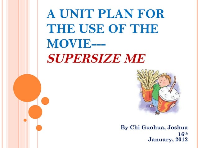 Supersize me | PPT | Nutrition | Healthy Living