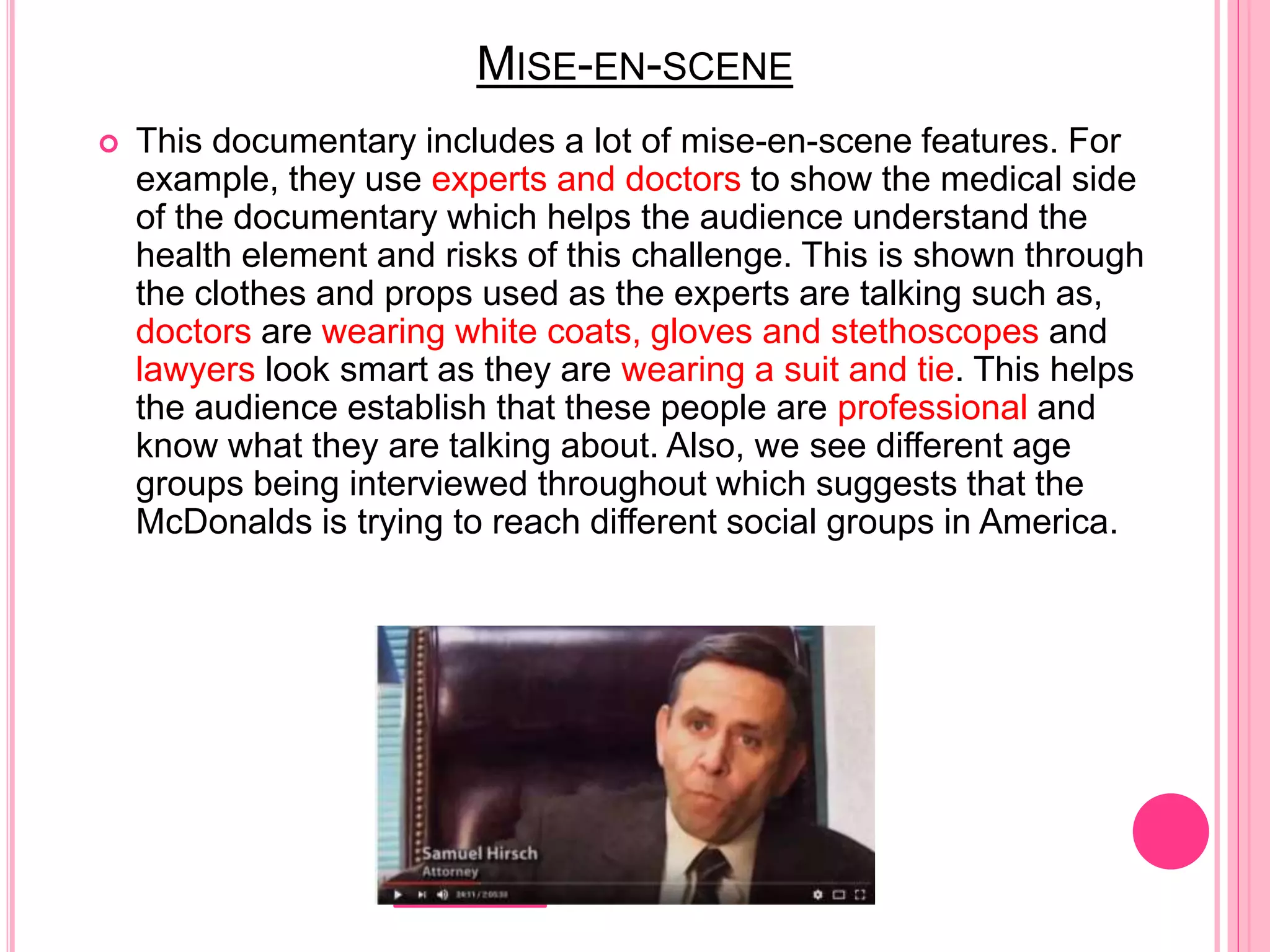 Supersize me analysis finished | PPT