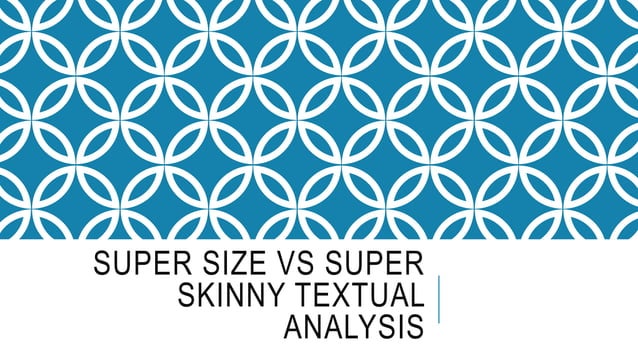 Textual Analysis 2 | PPTX