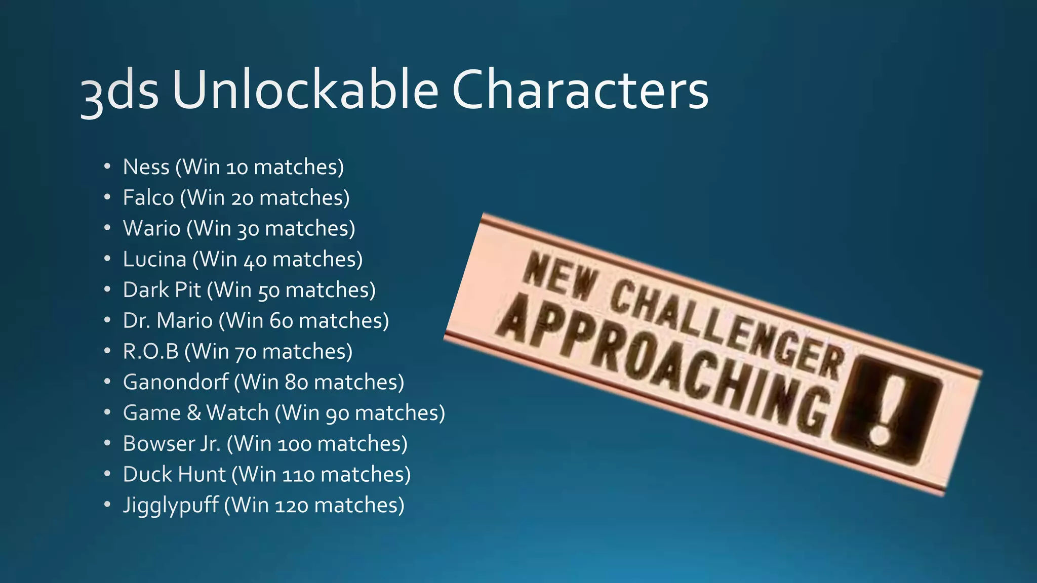 Super smash bros tutorial assignment 2 | PPT