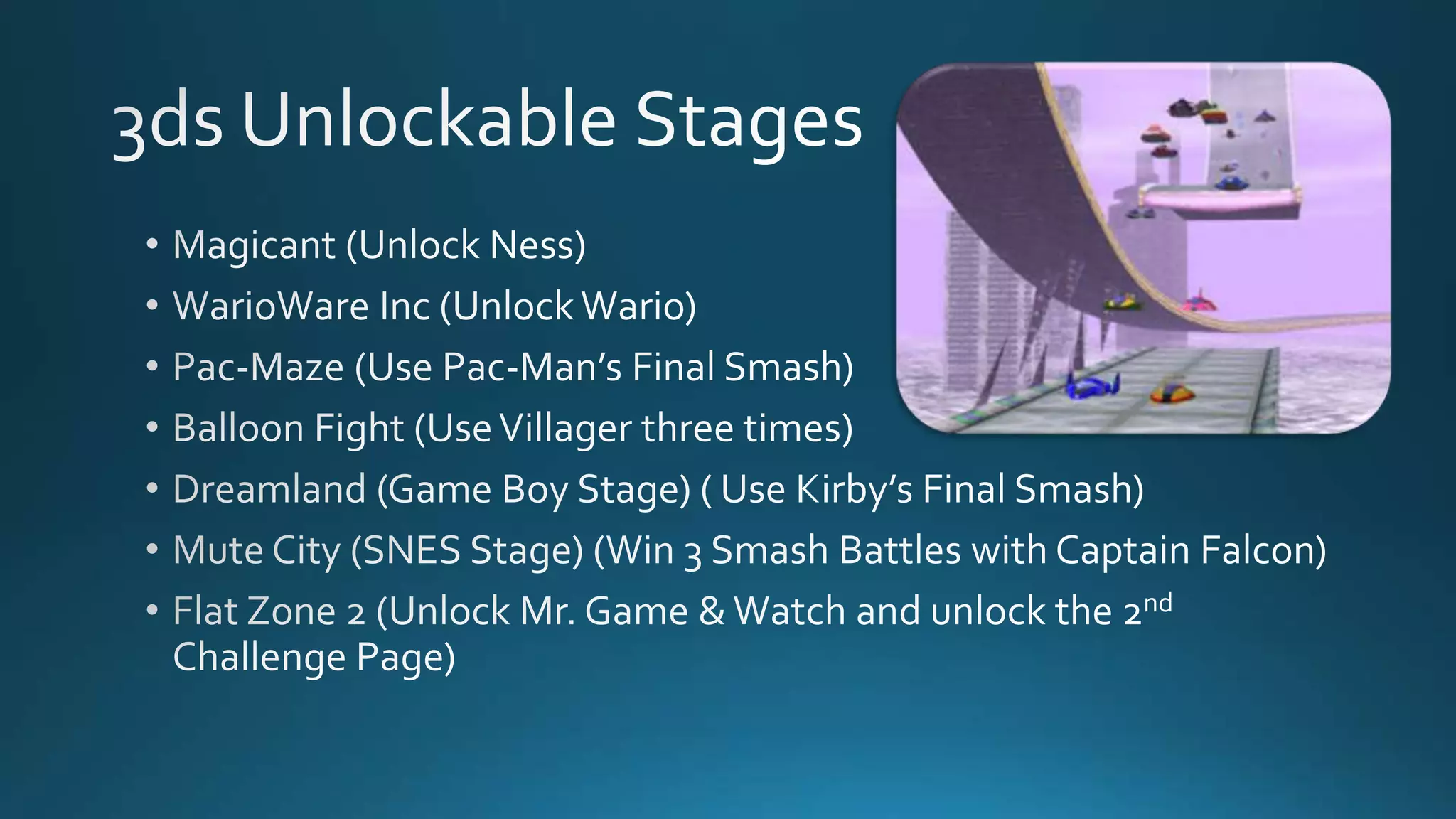 Super smash bros tutorial assignment 2 | PPT