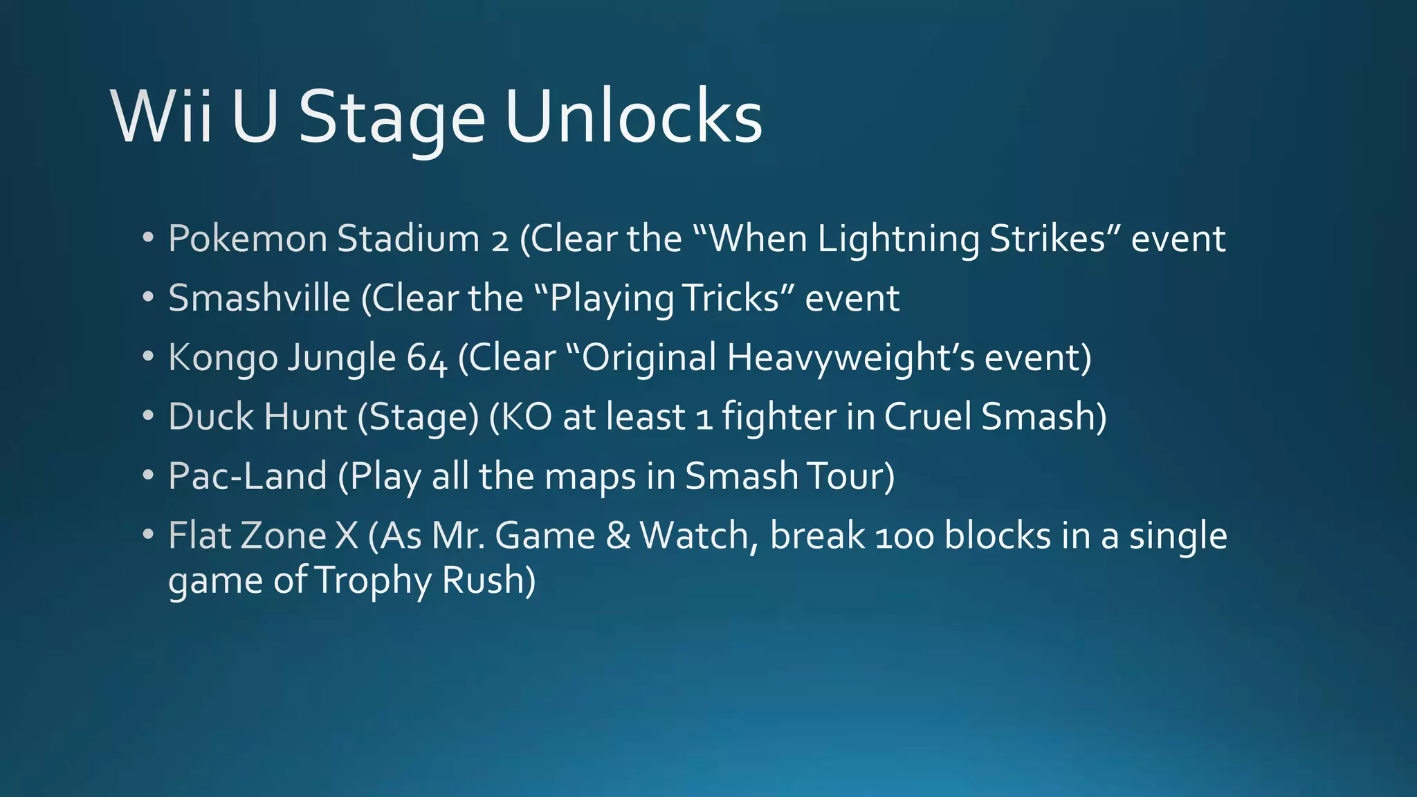 Super smash bros tutorial assignment 2