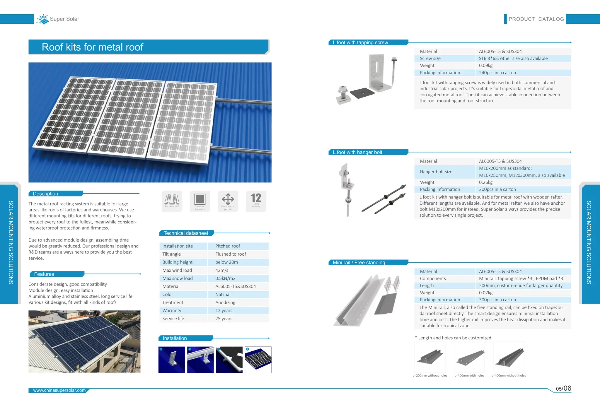 Super Solar Mounting Solutions Catalog 2022.pdf